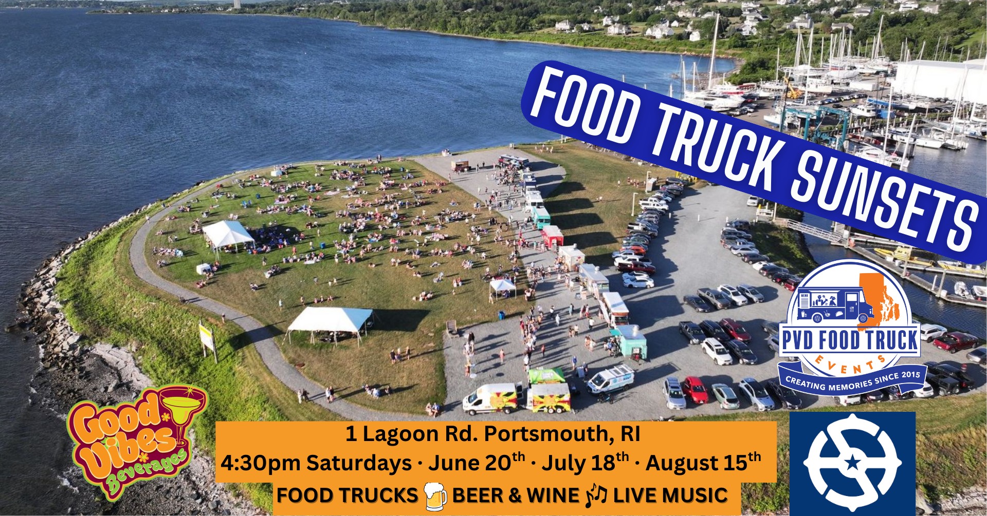 Food Truck Sunsets at Safe Harbor New England Boatworks 06-20-2026 Food ...