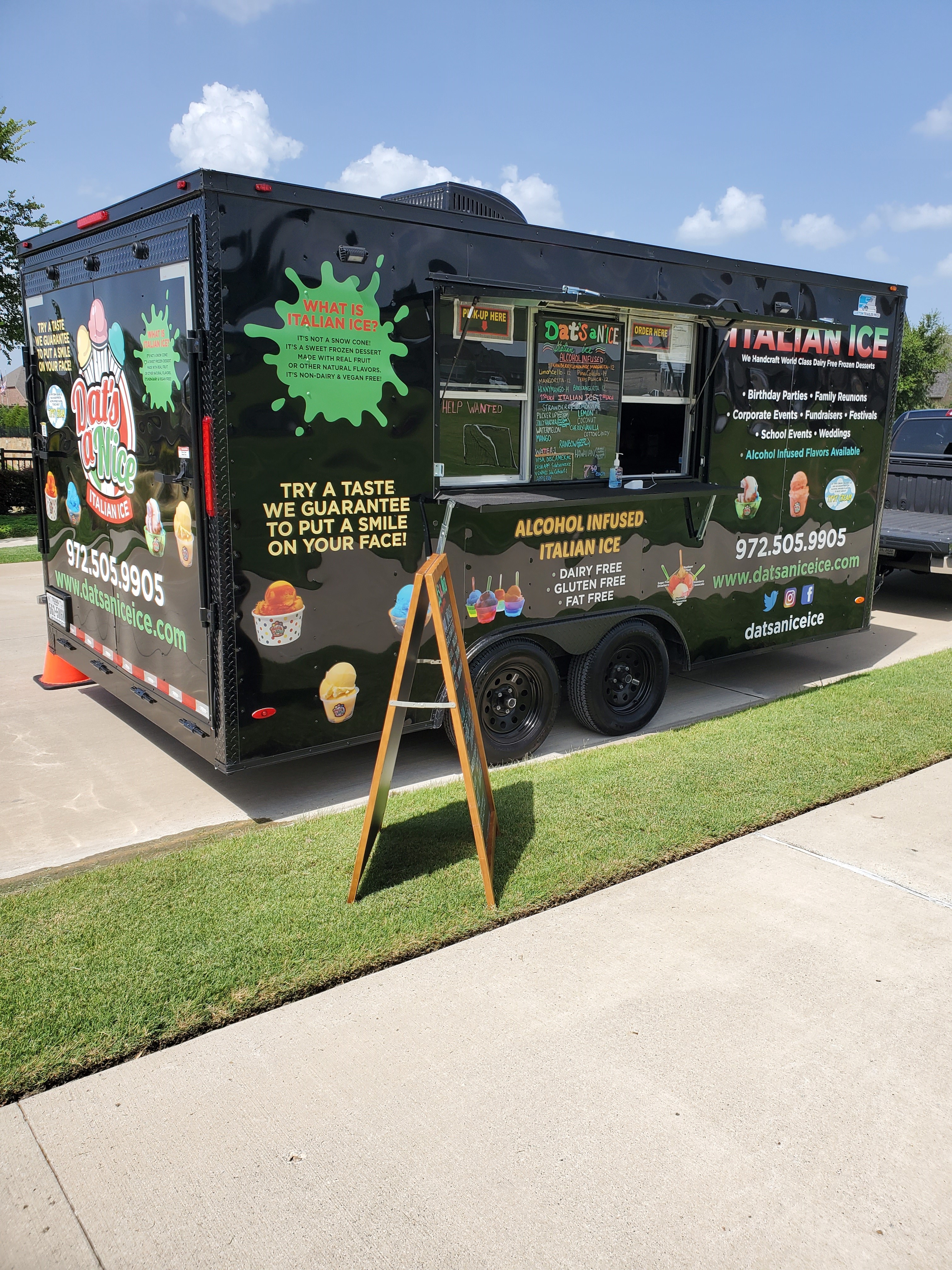 Dat's a N'ice Italian Ice | Food Trucks In | Aubrey TX
