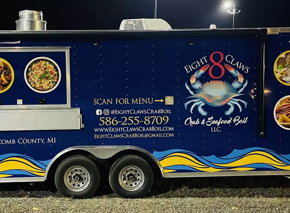 Eight Claws Crab Seafood Boil | Food Trucks In | Washington MI