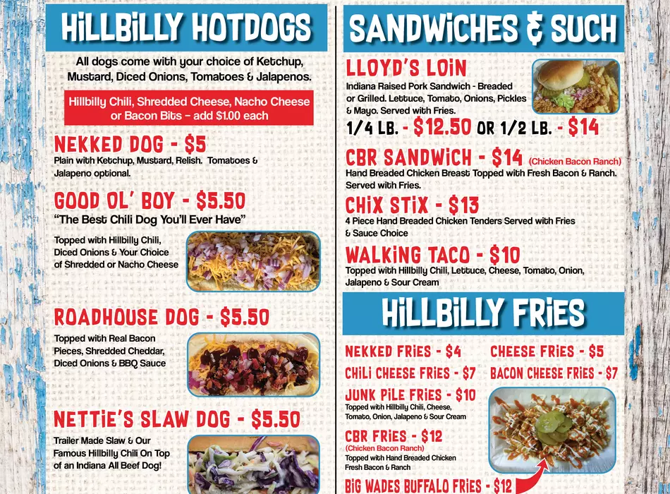 Hillbilly Hotdogs | Food Trucks In | Franklin IN