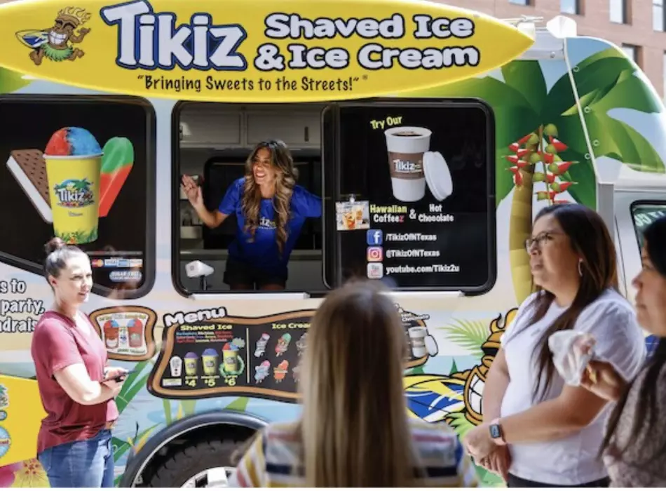Tikiz Shaved Ice and Ice Cream - North Texas | Food Trucks In | Dallas TX