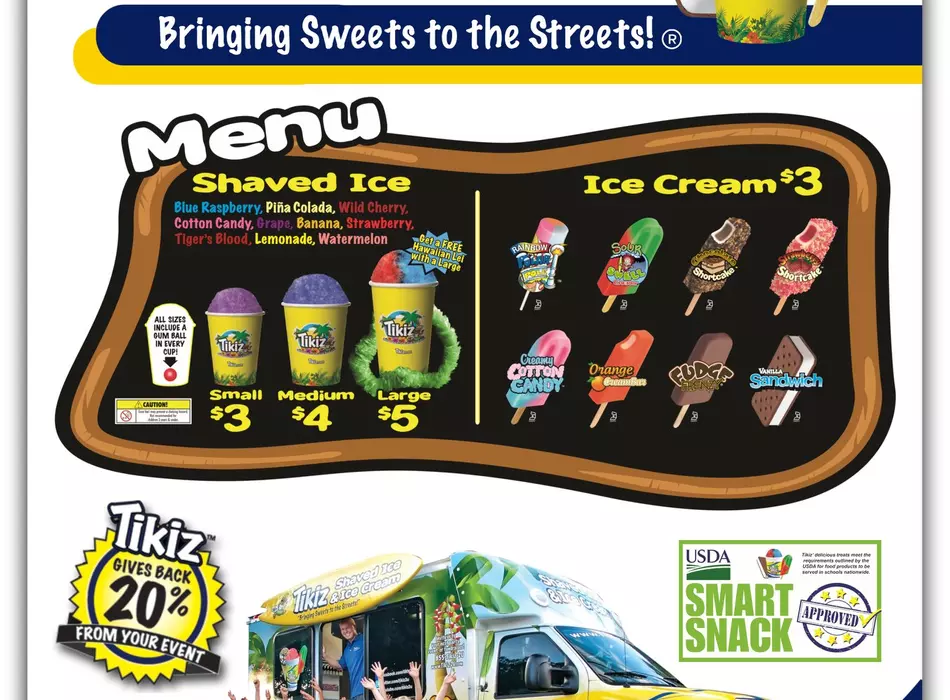 Tikiz Shaved Ice & Ice Cream - North Fort Worth | Food Trucks In | Fort ...