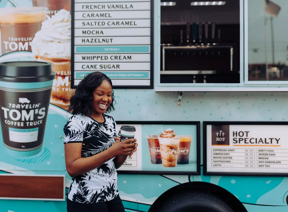 Travelin' Tom's Coffee of Alliance Fort Worth | Food Trucks In | Fort ...